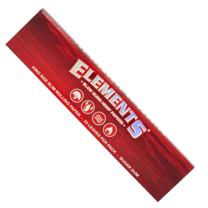 Elements Slow Burn Hemp Papers - King Size Slim - LOUDcpt