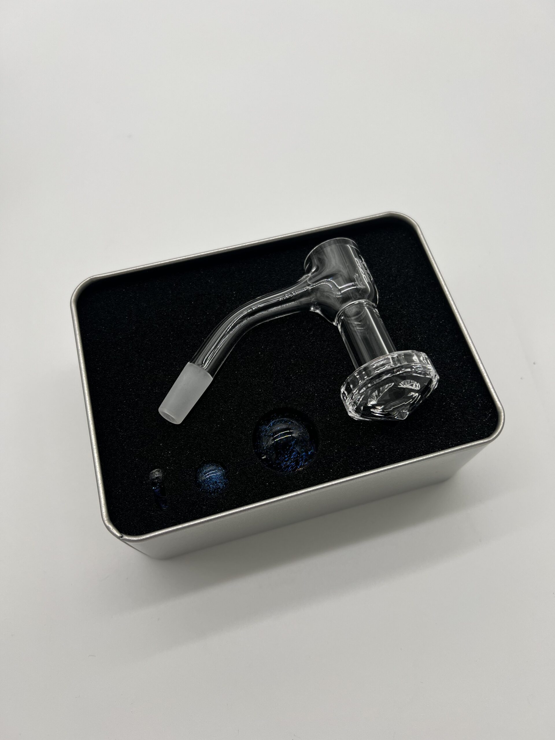 Diamond Bottomed Terp Slurper Quartz 45 Degree Banger with Slurper Set ...